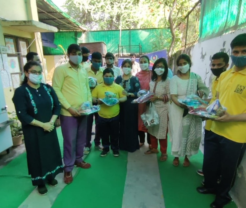 Harjee Jan Kalyan Trust visited the Masoom Special School at Timarpur ...